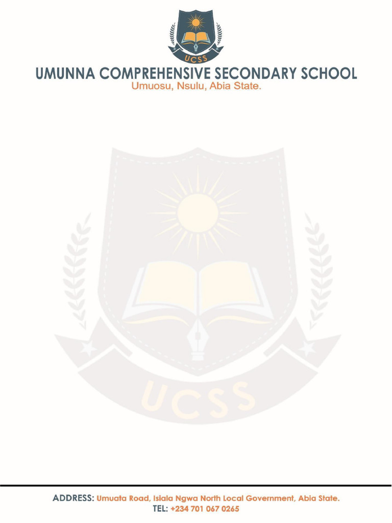 Letter For Osuagwu Chukwujekwu Ogidi | PDF
