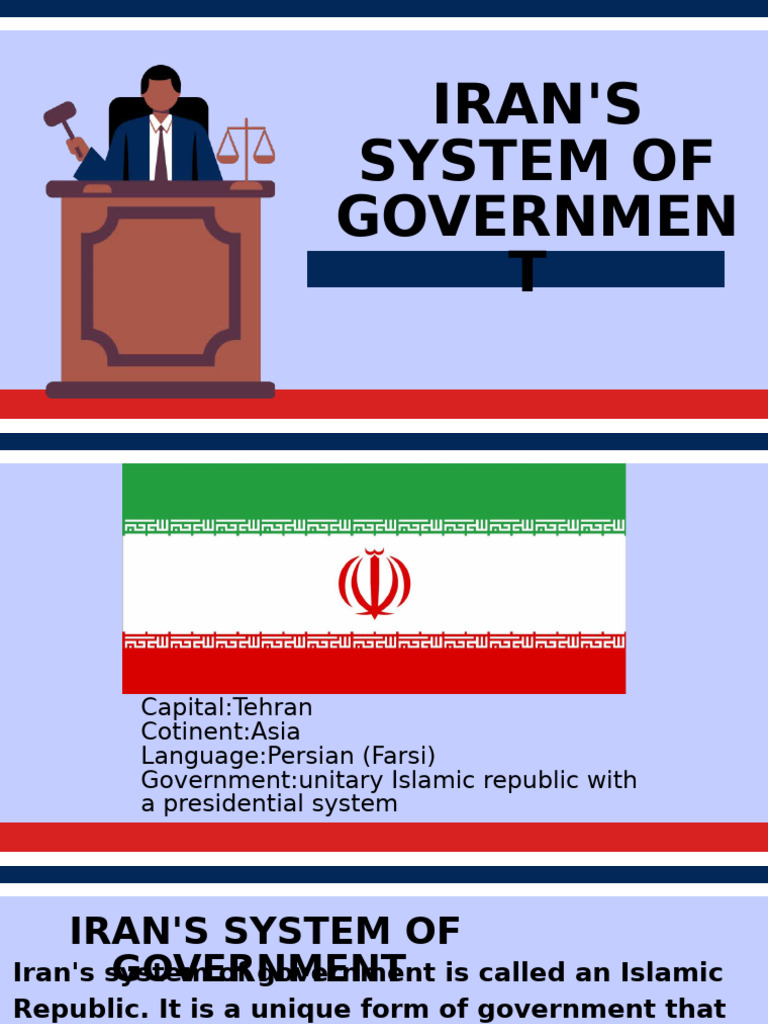 Iran's Government: Theocratic Democracy | PDF | Separation Of Powers ...