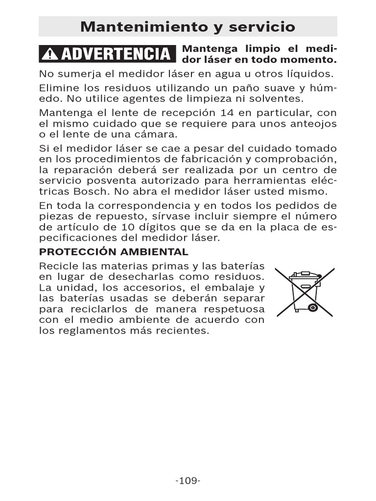 Medidor Laser GML 50 7 | PDF | Residuos