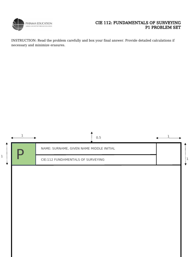 PROBLEM-SET-TEMPLATE | PDF