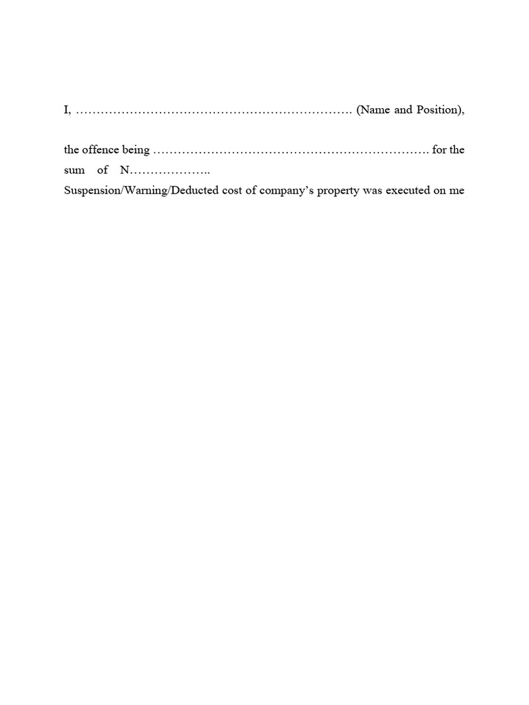 Staff Sanction - Tasty Box NG | PDF