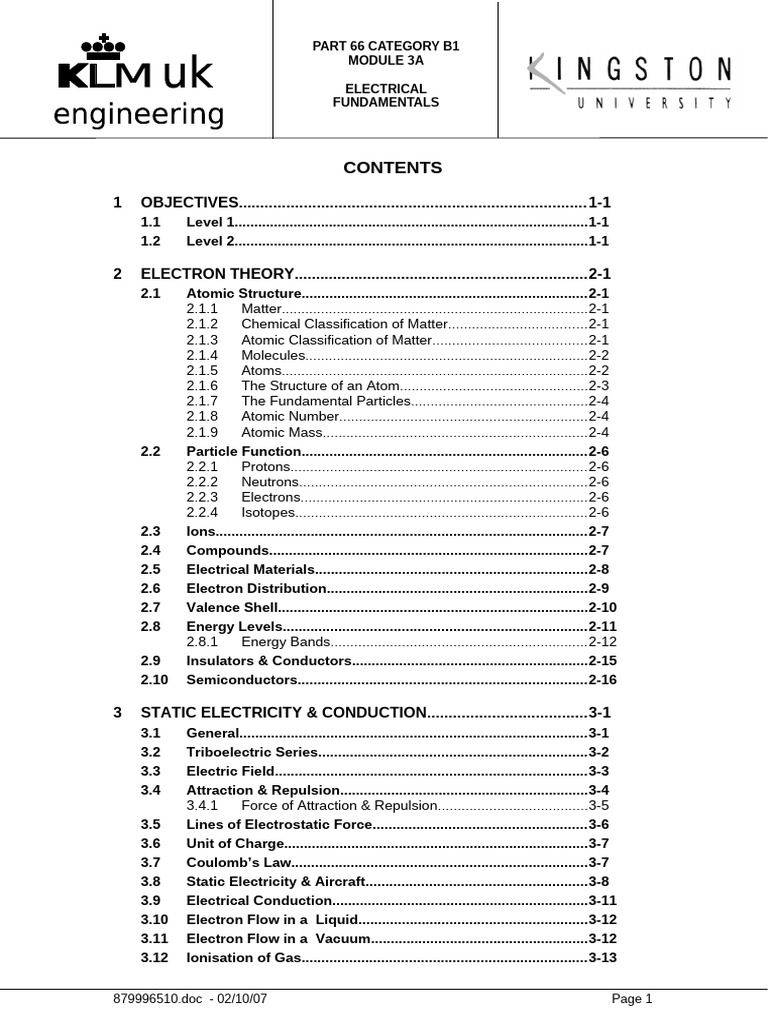 MOD 3A MASTER ISSUE 1 | PDF | Atoms | Proton