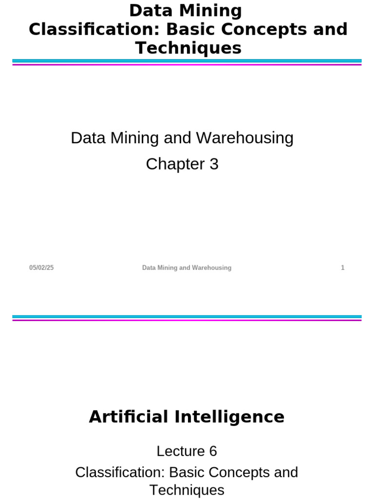 A.I. Lecture 6 NEW | PDF | Statistical Classification | Gini Coefficient