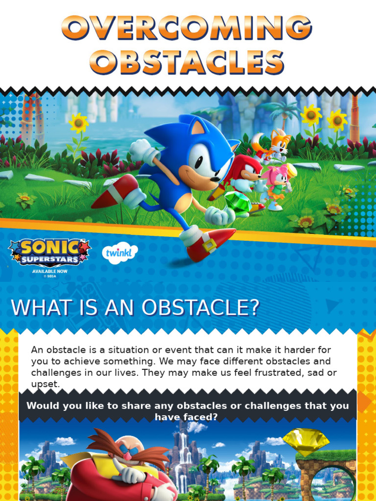 T LF 1696497656 Sonic Overcoming Obstacles Powerpoint - Ver - 2 | PDF ...