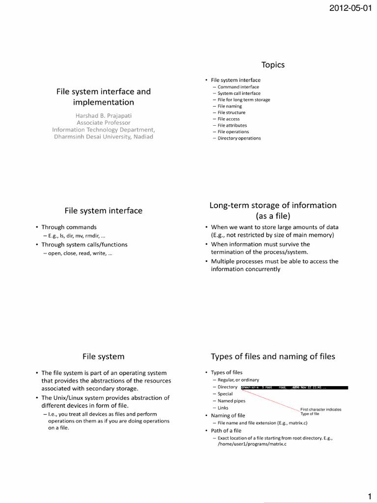 MTech AOSC PPT 13 | PDF