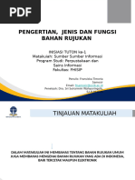 Pengertian, Jenis, Dan Fungsi Bahan Rujukan | PDF