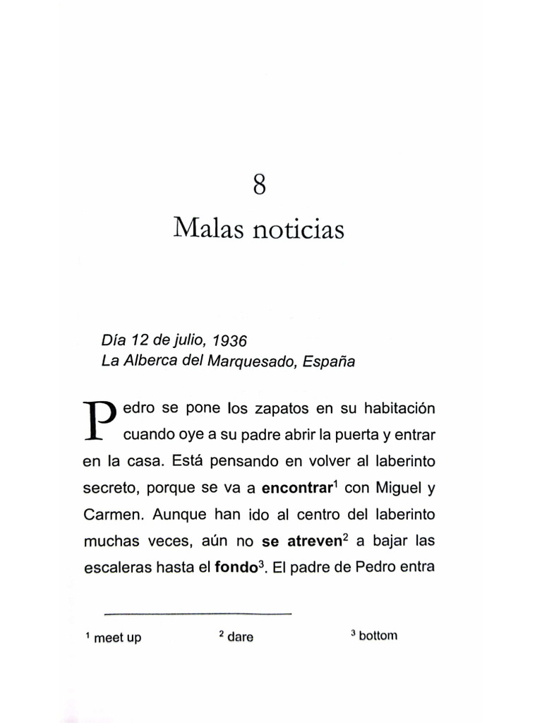 El Laberinto Secreto Capitulo 8 PDF | PDF