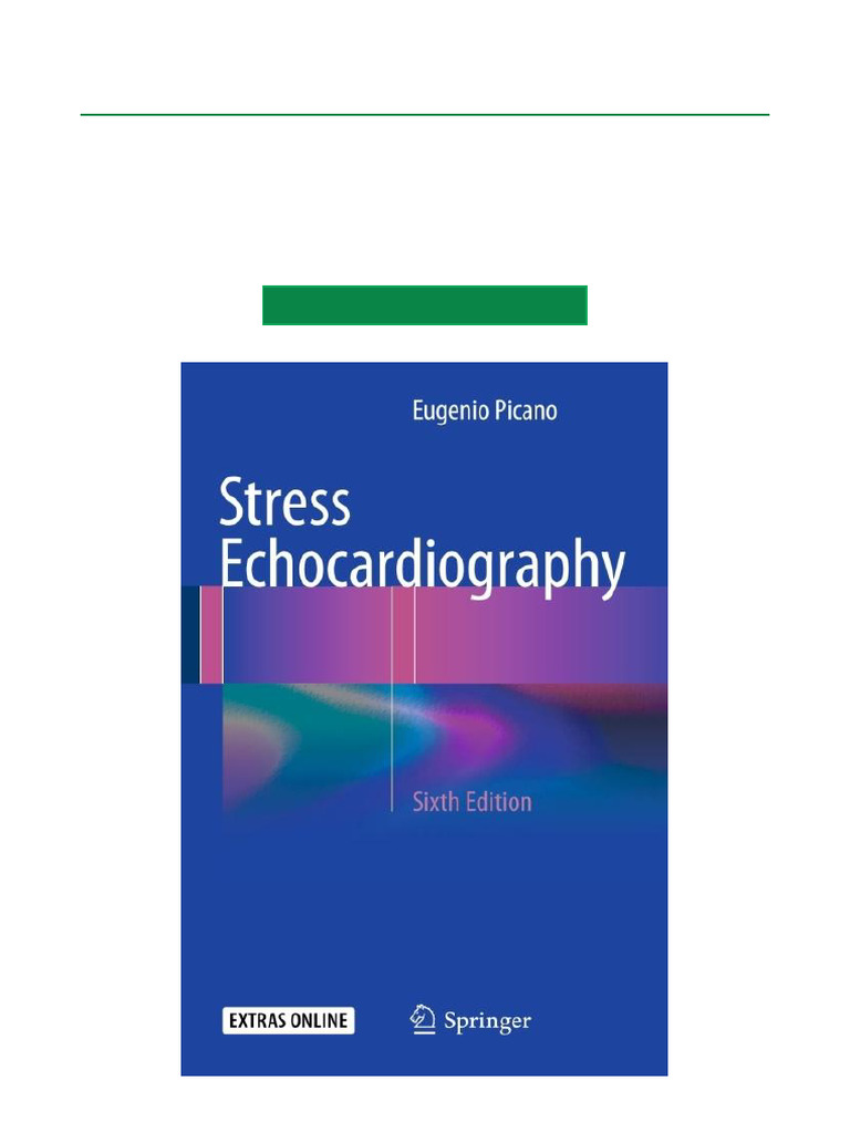 Stress Echocardiography, 6th Edition Dropbox Download | PDF | Coronary ...