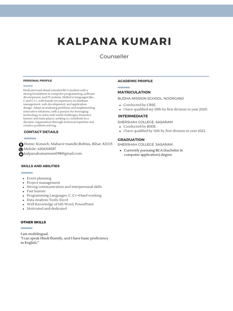 Kalpana Kumari-1 | PDF