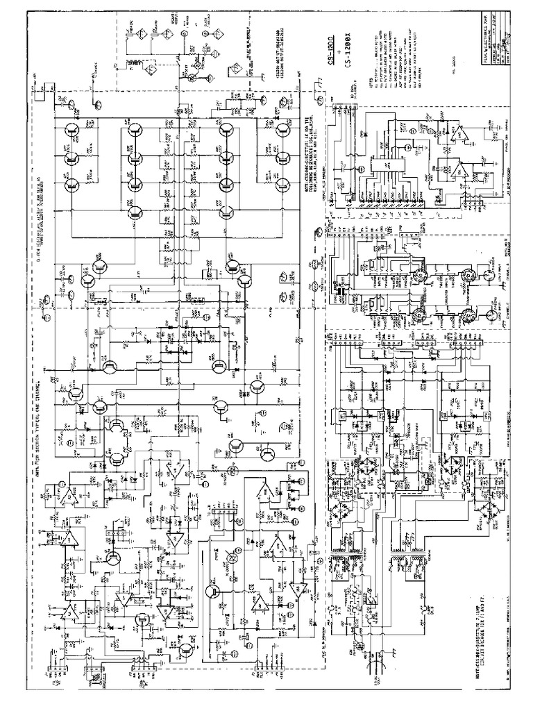 Peavey CS1200X | PDF