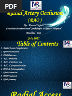 Radial Artery (TR Band) Removal Protocol | PDF | Bleeding ...