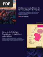 La Colonisation Francaise Au Maroc Un Apercu Historique | PDF | Maroc