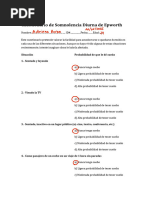 Escala de Somnolencia de Epworth | PDF