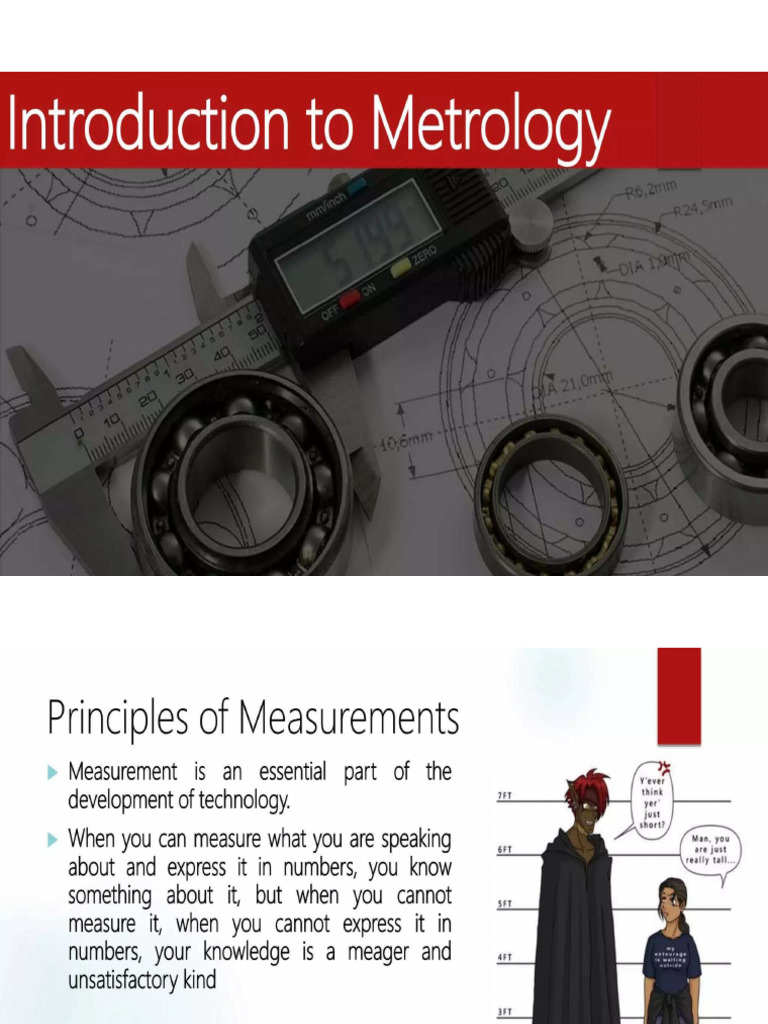 Metrology Class | PDF