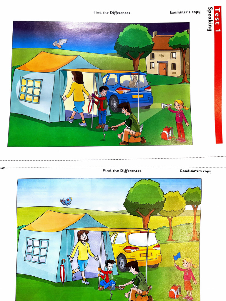 Flyers Book 1 Test 1 Speaking | PDF