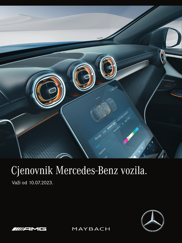 Mercedes Benz Cjenik 07-2023 BIH | PDF | Luxury Motor Vehicle ...