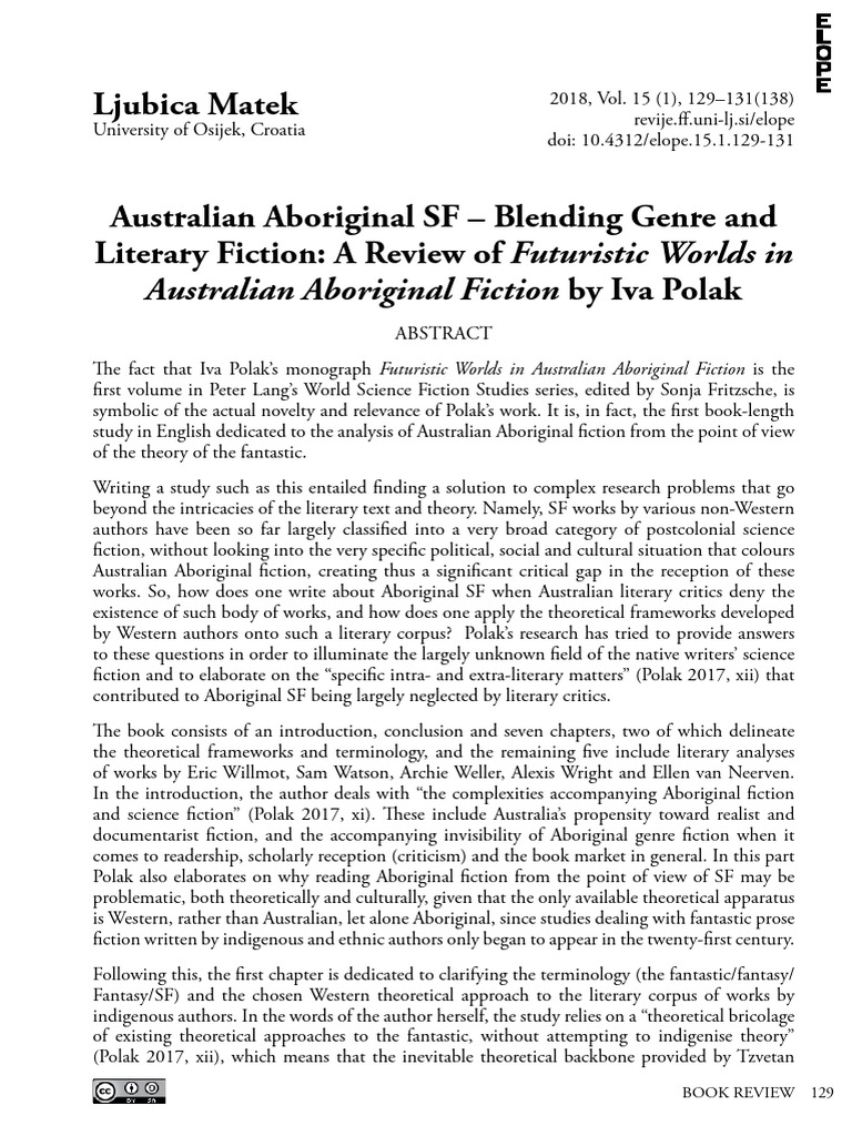 Aboriginal Science Fiction Analysis | PDF | Fantasy | Postcolonialism