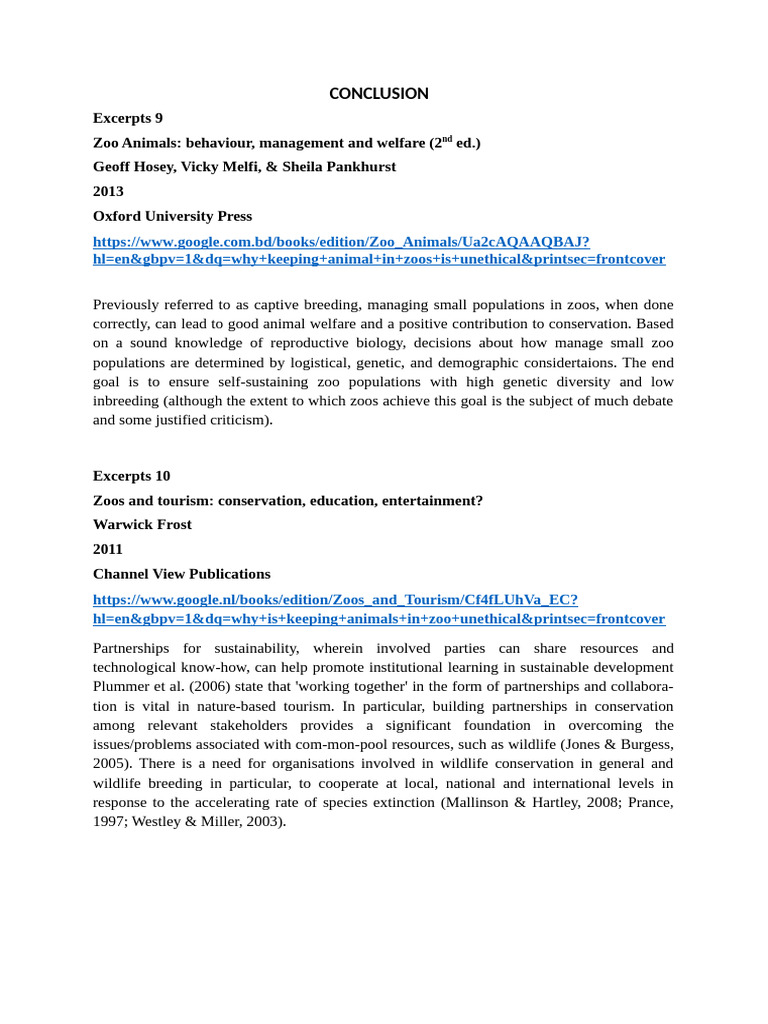 CONCLUSION Term Paper | PDF