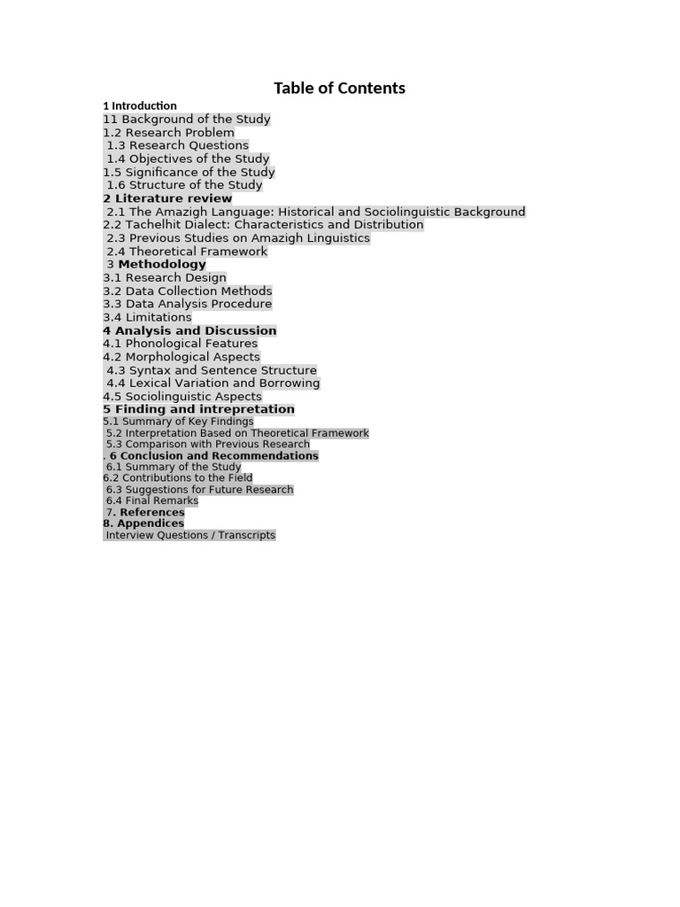 Table of Contents | PDF