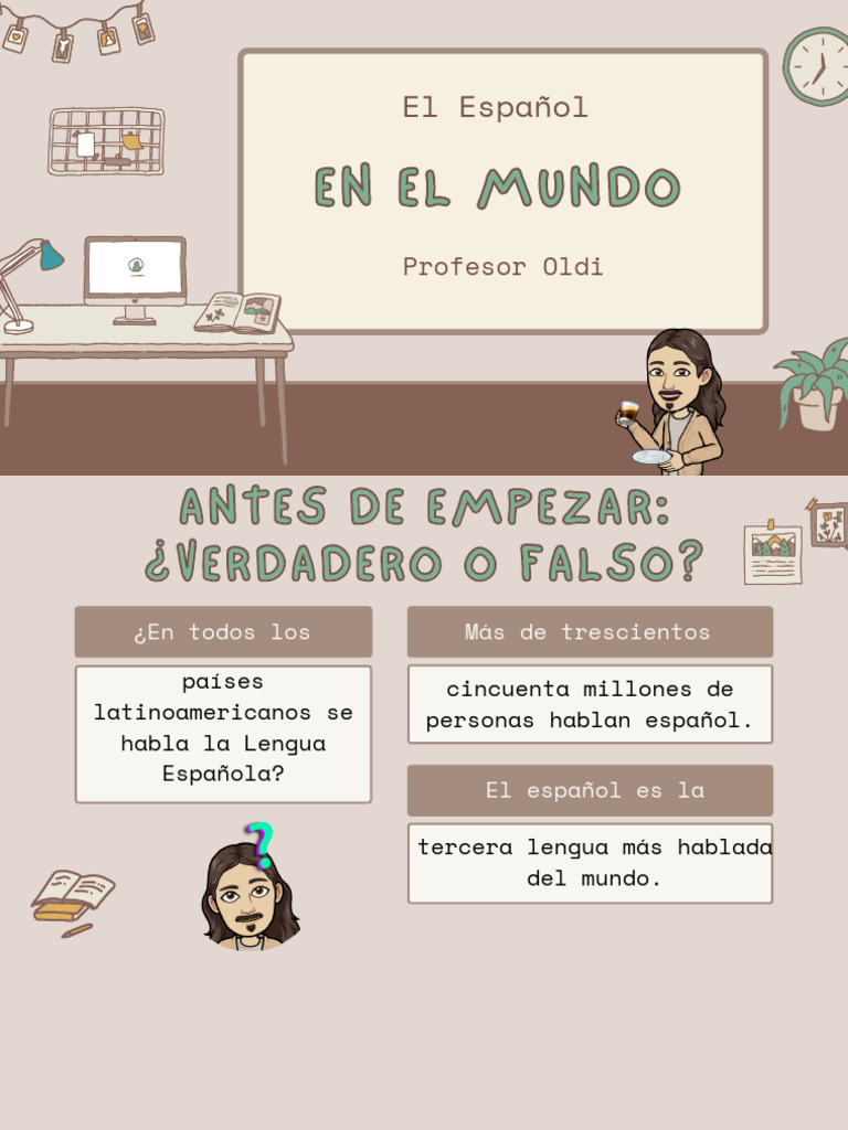 El Español en El Mundo | PDF