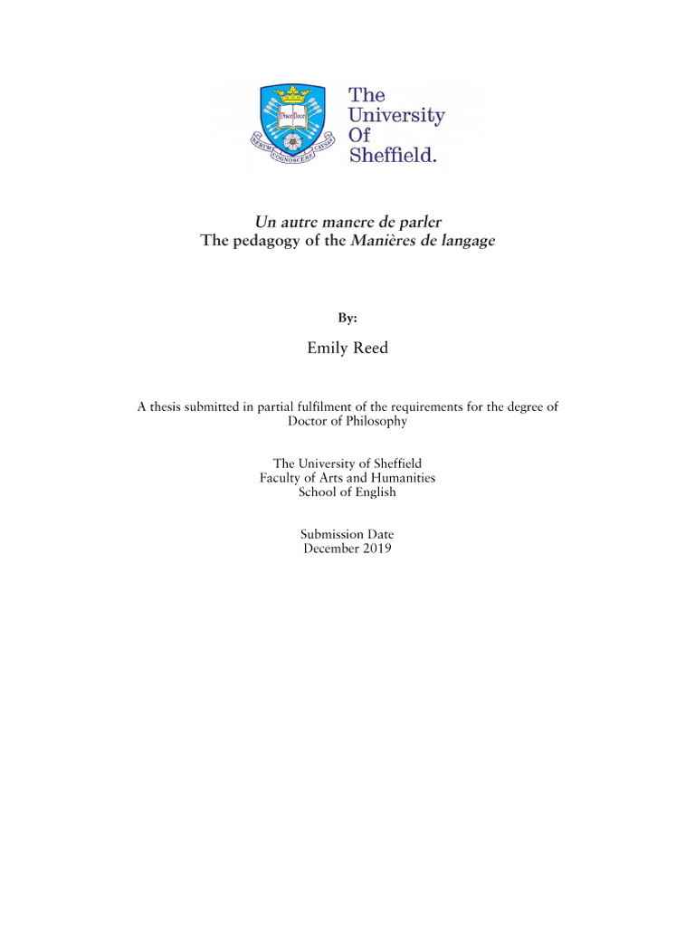 ELR PHD Thesis Final Corrected | PDF