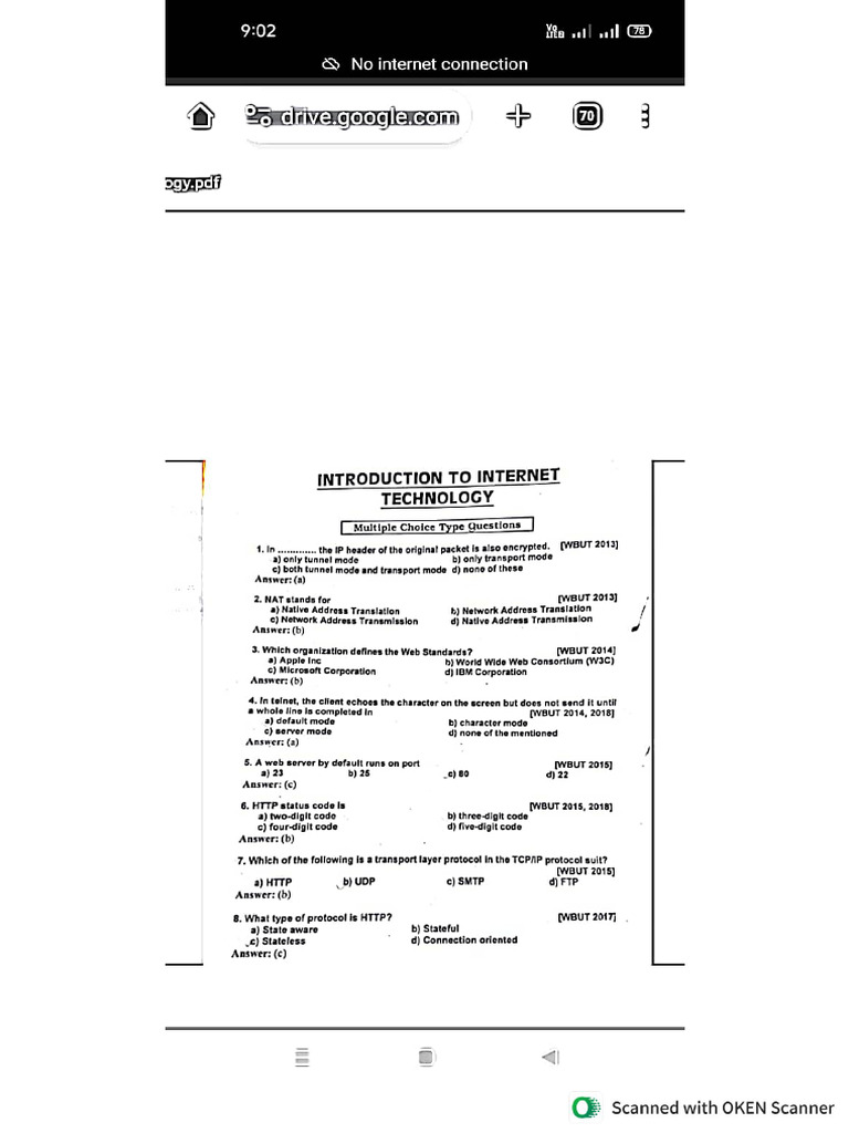 Internet Technology Pdf