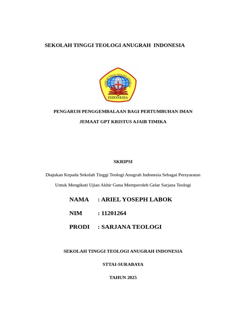 skripsi full - Ariel Y. Labok new | PDF