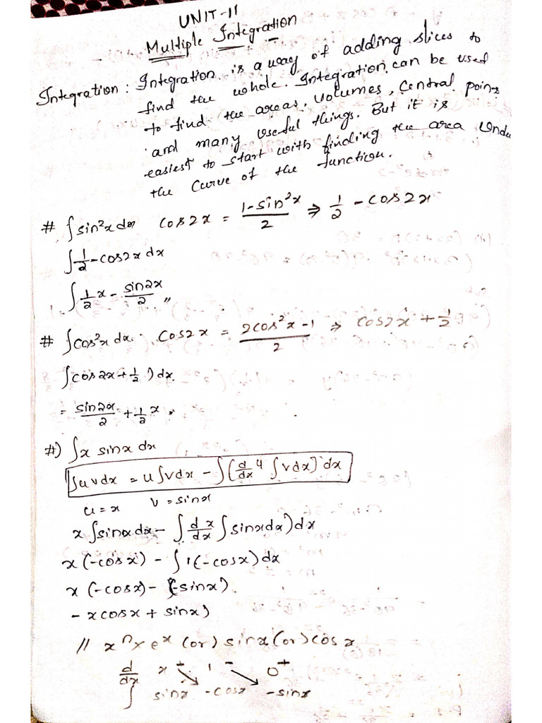 Maths Unit 2 | PDF