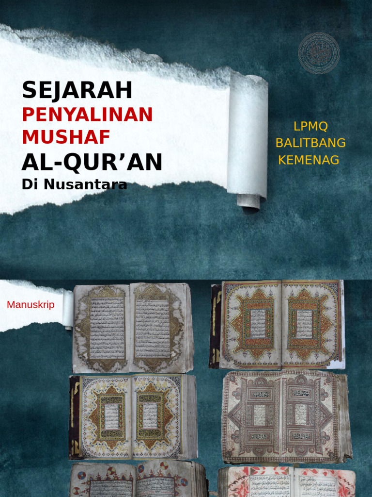Sejarah Mushaf Al-Qur'an Nusantara | PDF