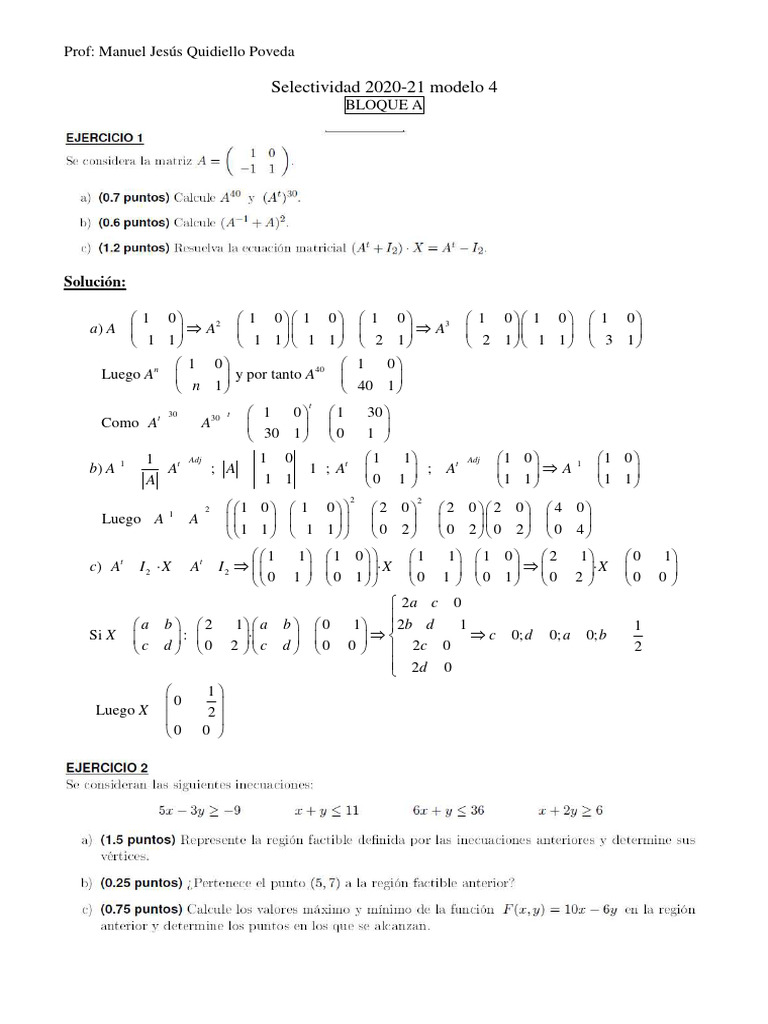 2021 M4 Sol | PDF | Intervalo de confianza | Matemáticas
