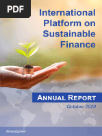 PIF Green Finance Framework Overview | PDF | Economies