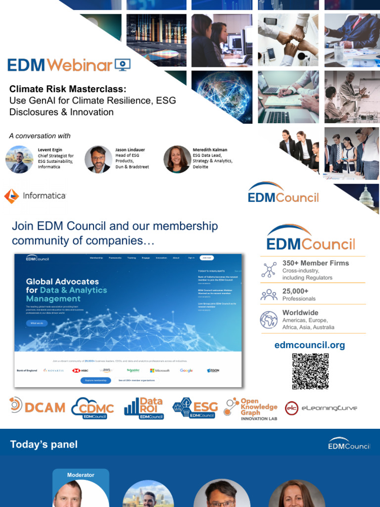 GenAI For Climate Resilience, ESG Disclosures Innovatio | PDF ...
