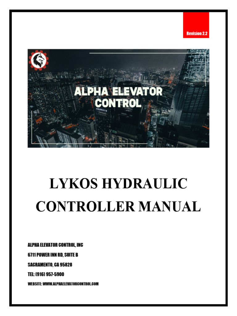 ALPHA Equpiment Installation Manual Revision 2.2 | PDF | Electrical Wiring | Elevator