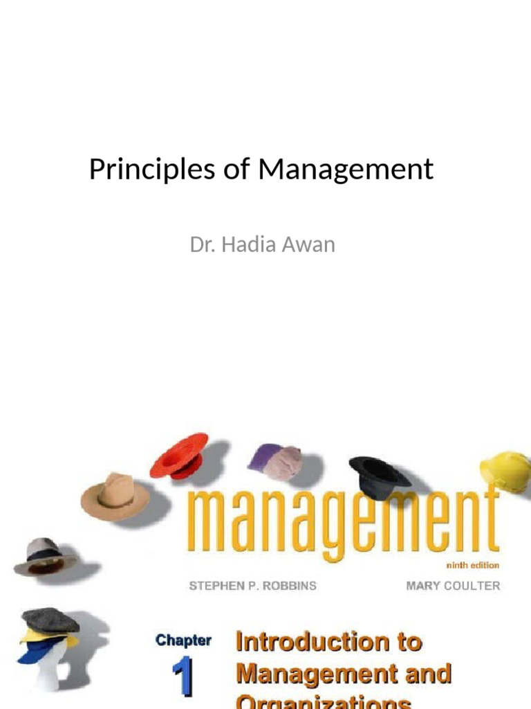 Principles of Managemnet Lec 1,2 | PDF | Skill | Behavior Modification