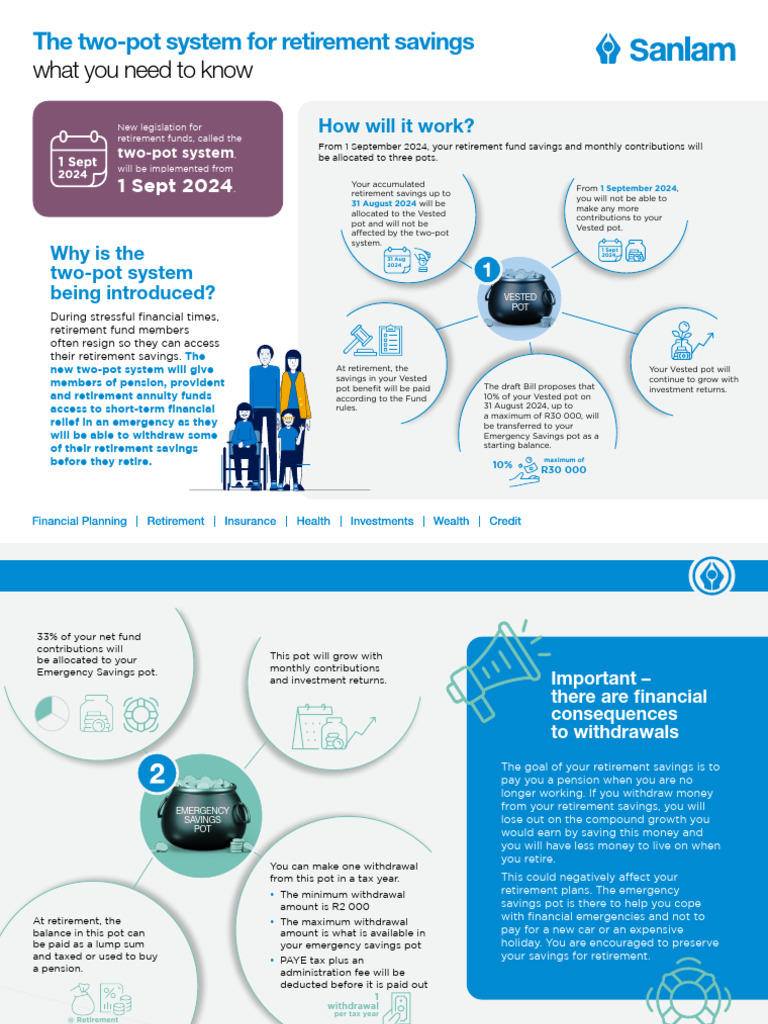 Two-Pot Retirement System | PDF | Retirement | Pension