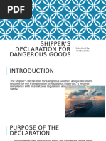 Iata Declaration Form Template Multimodal 2025 | PDF | Dangerous Goods ...
