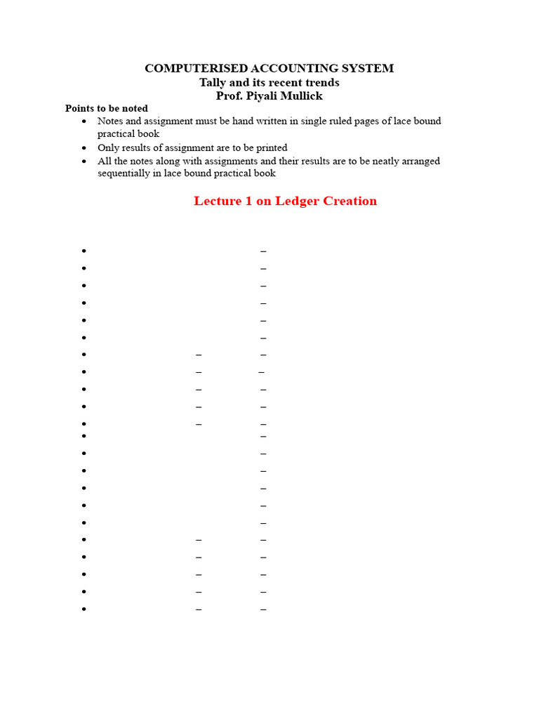 Classnote 1 | PDF | Debits And Credits | Business