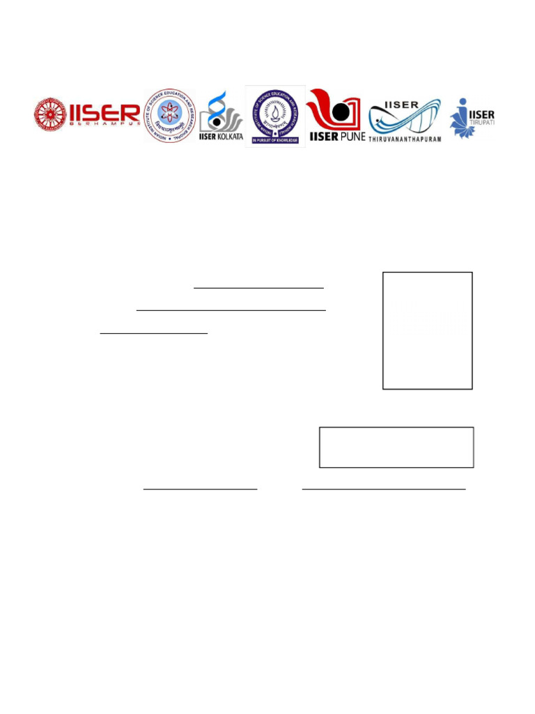 Form Declaration By The Candidate In Lieu Of Obc Ncl Certificate 1 Pdf