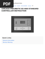 ES 4000 Basic Controller Guide | PDF | Menu (Computing) | Timer