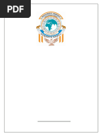 Final Exam Cover Page Template | PDF