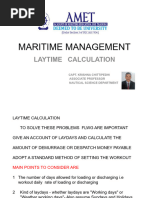 Laytime Calculation | PDF