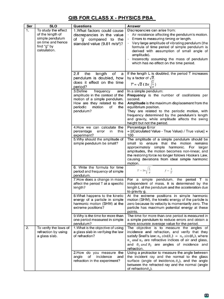 Physics 10 (Pba Qib) | PDF