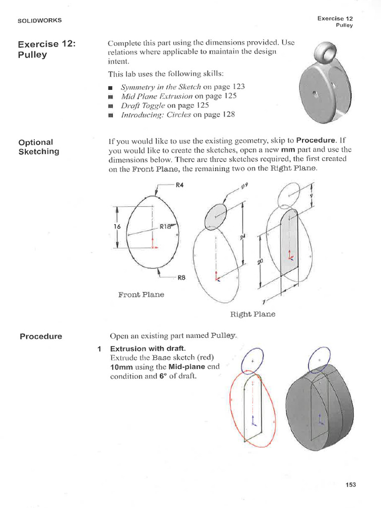 Buku Panduan Pelatihan Solidworks-168-182 | PDF