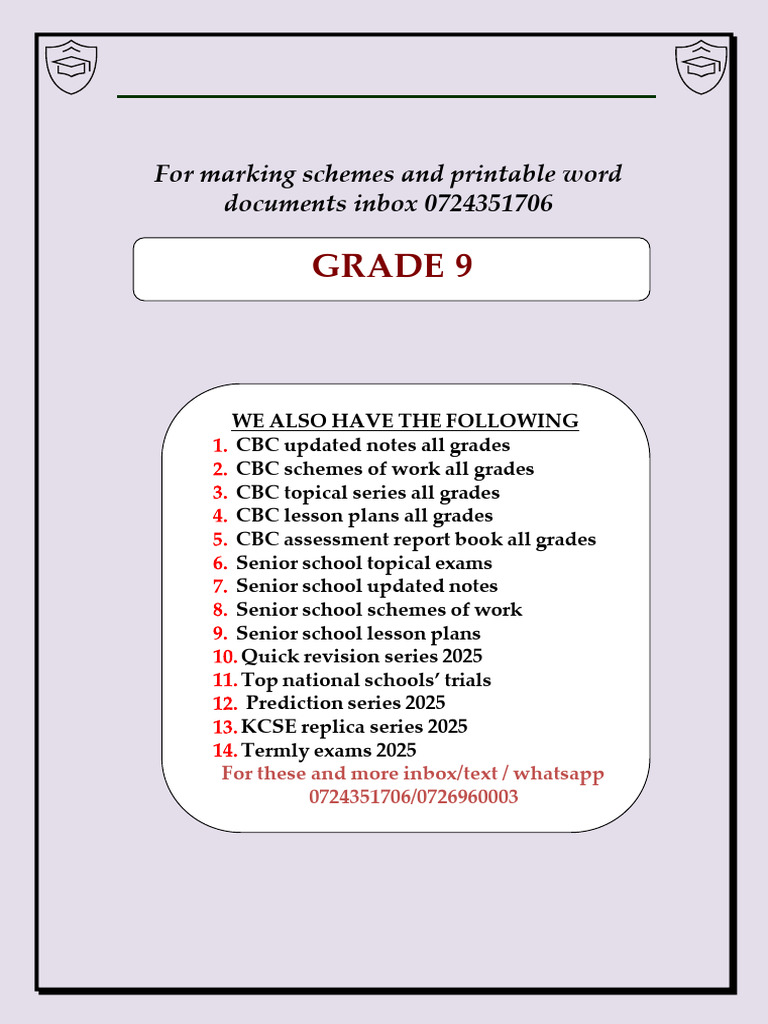 Grade 9 Assignments | PDF | Lion | Water