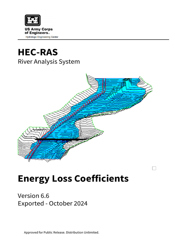 HEC-RAS Energy Loss Coefficients Guide | PDF | Thermal Expansion ...