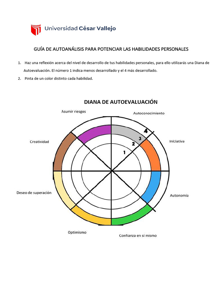S3 - Diana de Autoevaluación | PDF