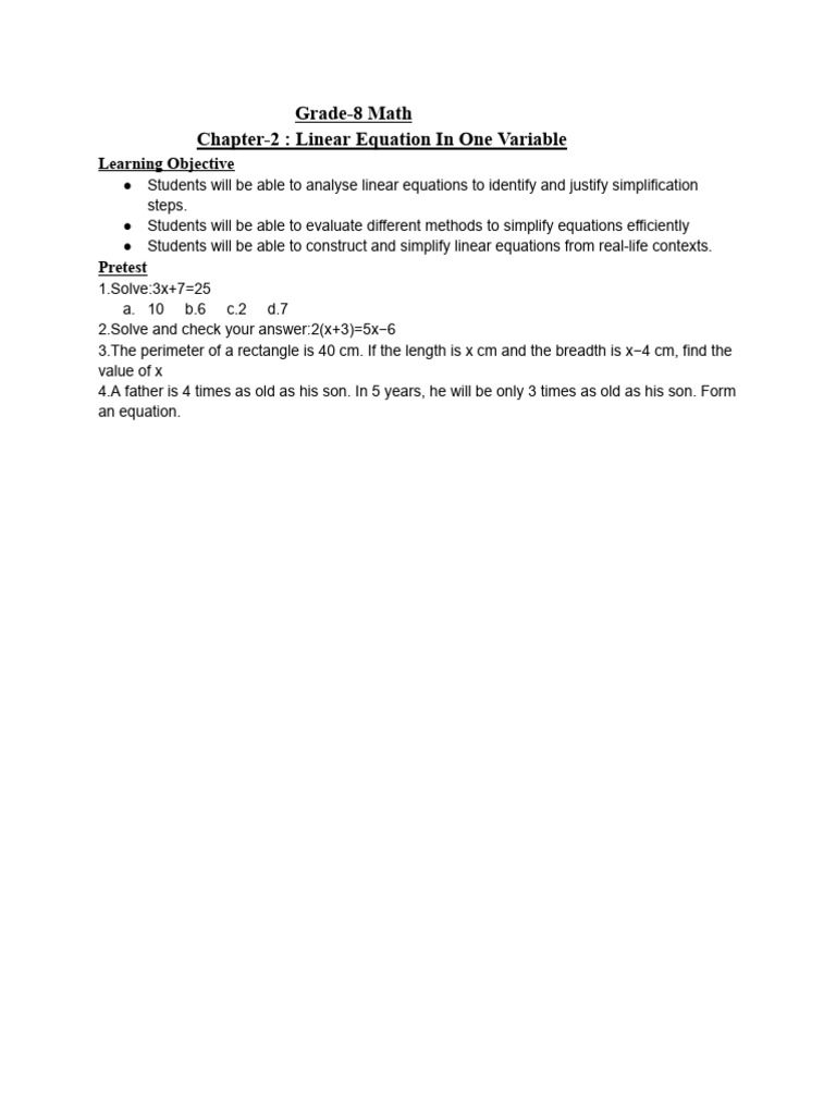 Grade 8 CH 2math Resources | PDF