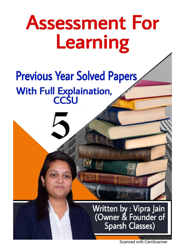 E-401 Assessment For Learning | PDF