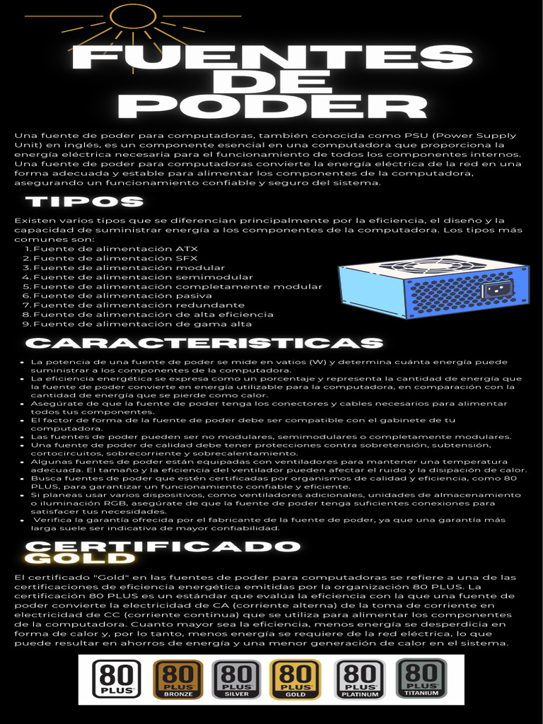 Fuentes de Poder | PDF | Fuente de alimentación | Ingenieria Eléctrica