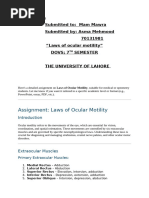 Understanding LogMAR Charts and Scoring | PDF | Vision | Ophthalmology